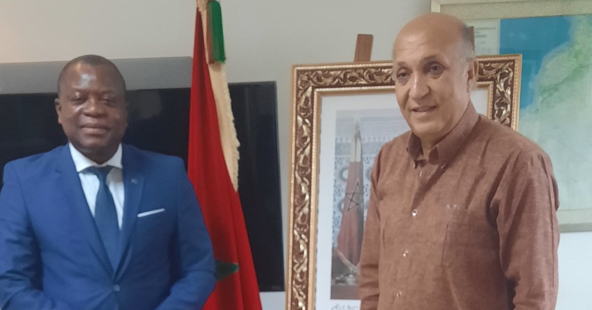 SEM. Rachid RGUIBI échange avec le maire de Bohicon - 24 HEURES AU BENIN