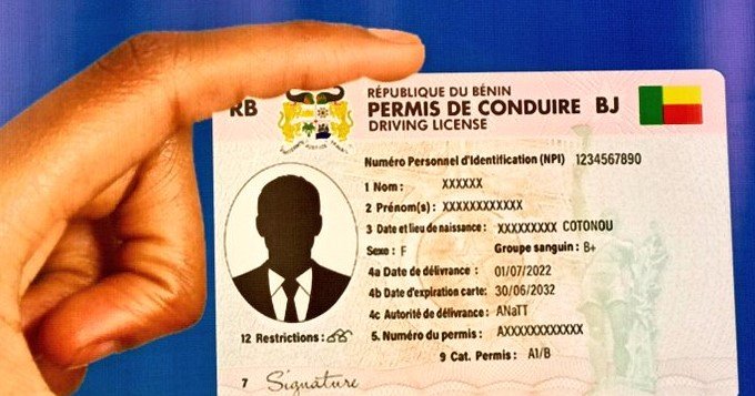 Le permis biométrique a valeur de carte nationalité d’identité - 24 HEURES AU BENIN