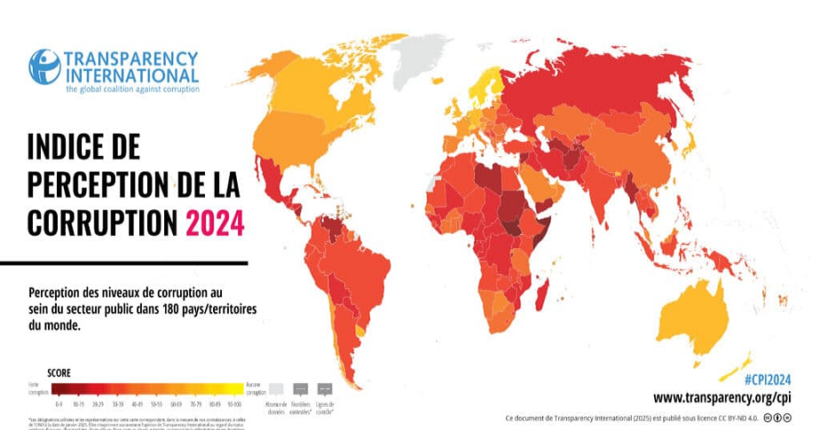 Le Bénin, 7è pays moins corrompu en Afrique et 69è mondial - 24 HEURES ...
