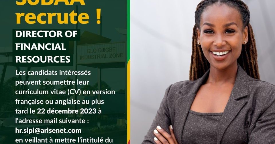 La SoBAA recrute pour 8 postes au sein de la GDIZ - 24 HEURES AU BENIN
