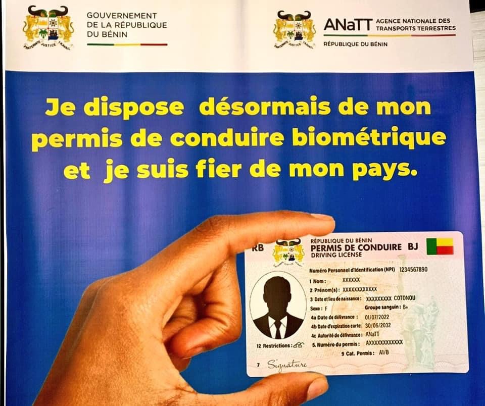 Mise en service du permis biométrique demain vendredi - 24 HEURES AU BENIN