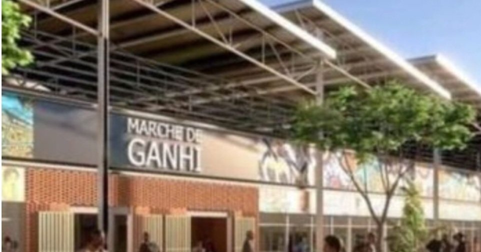 Le marché moderne de Ganhi ouvert aux usagers - 24 HEURES AU BENIN
